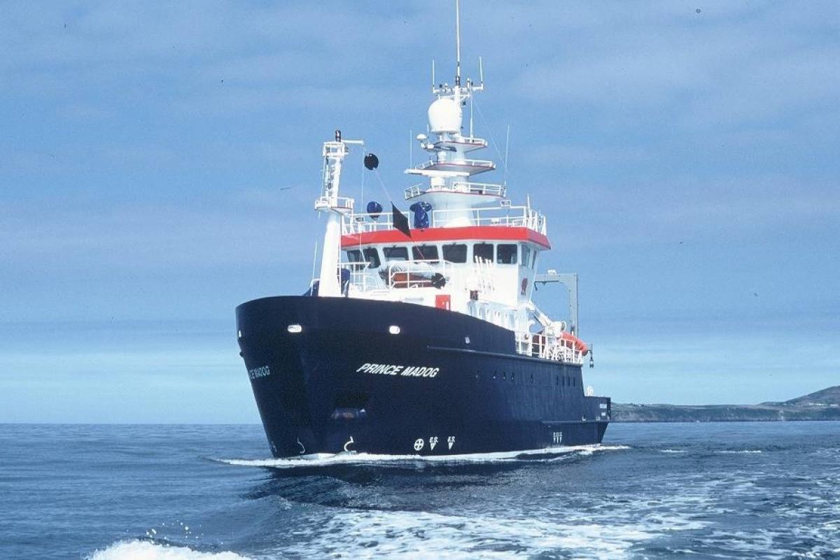 The RV Prince Madog | Bangor University