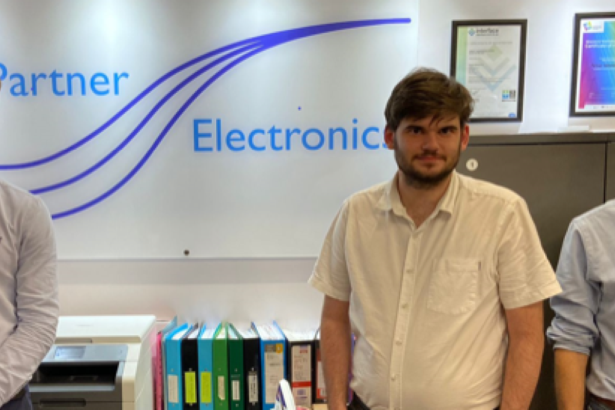 Student succeeds in electronics internship | Bangor University